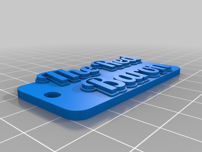 Free 3D file The Red Baron Key Tag・3D printable design to download・Cults