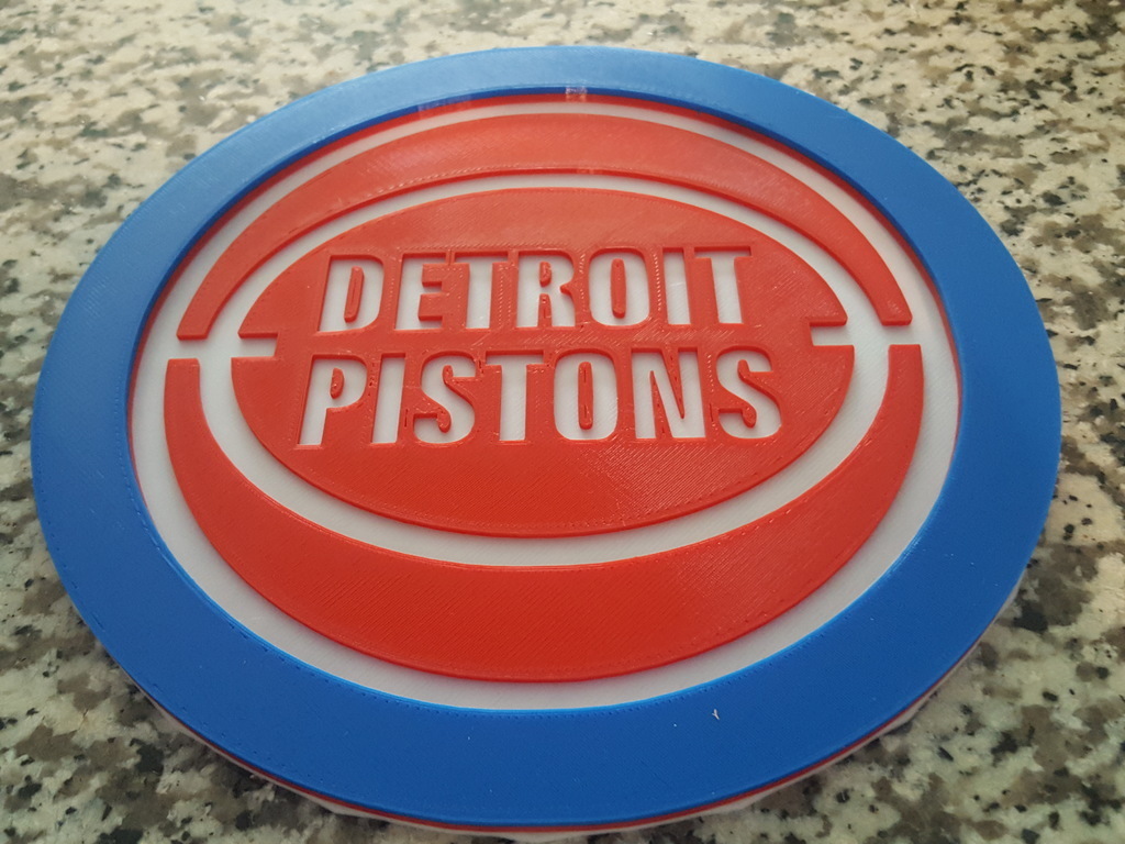 Free 3D file Detroit Piston Logo / Sign・3D printable model to download ...