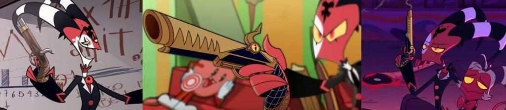 STL file Blitzo's Gun Helluva Boss 🔫・3D printing template to download・Cults