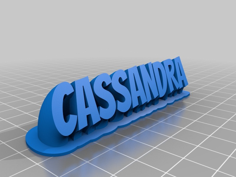 Free 3D file CASSANDRA・3D print design to download・Cults
