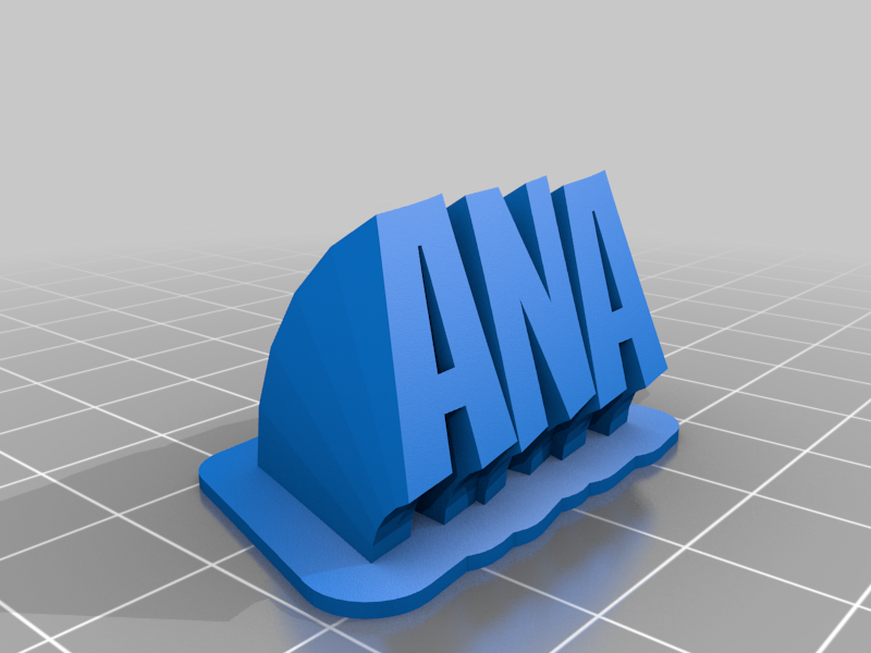 Free 3D file ANA・3D printer design to download・Cults