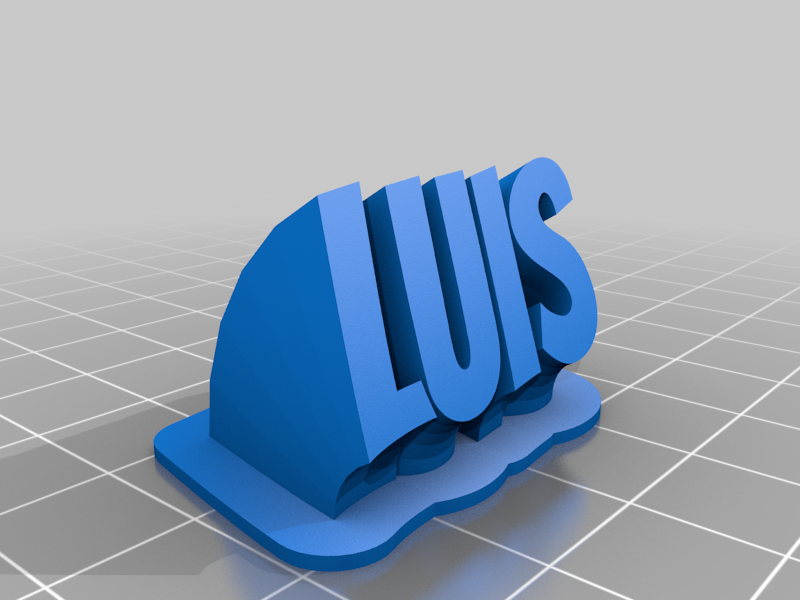 Free 3D file LUIS・3D printer design to download・Cults