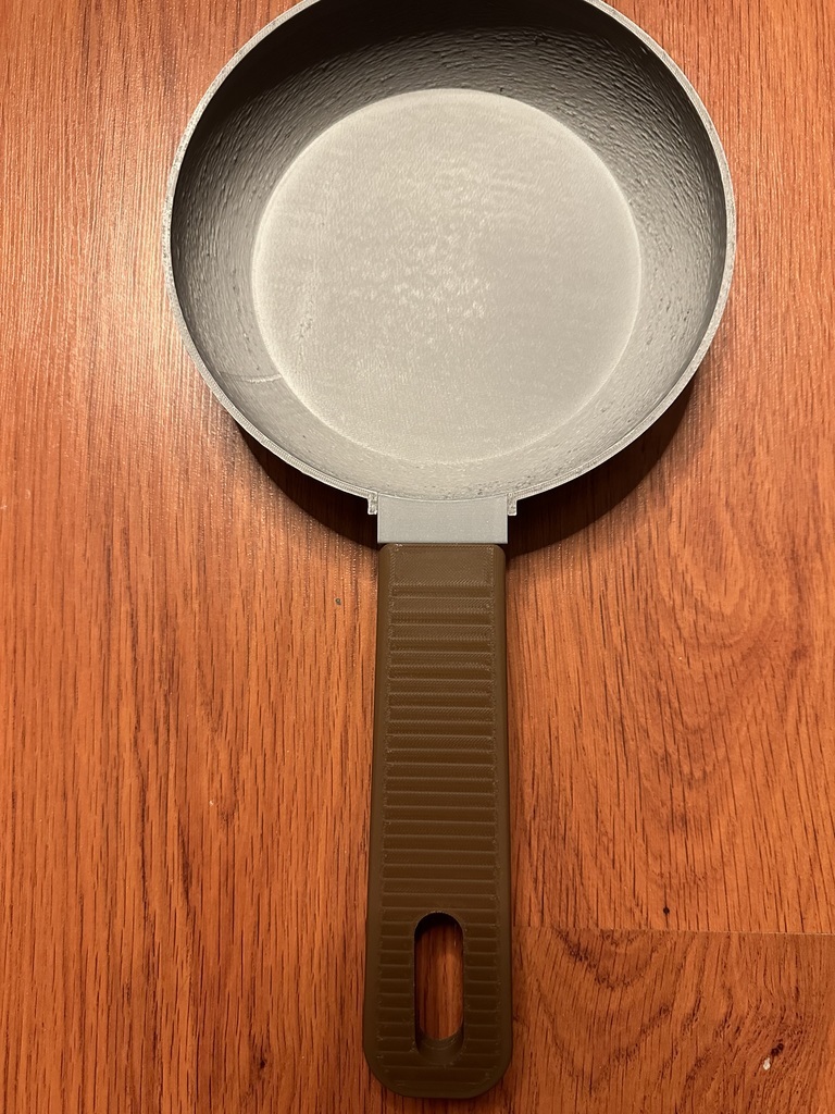 Free 3D file Toy frying pan 🎲・Template to download and 3D print・Cults