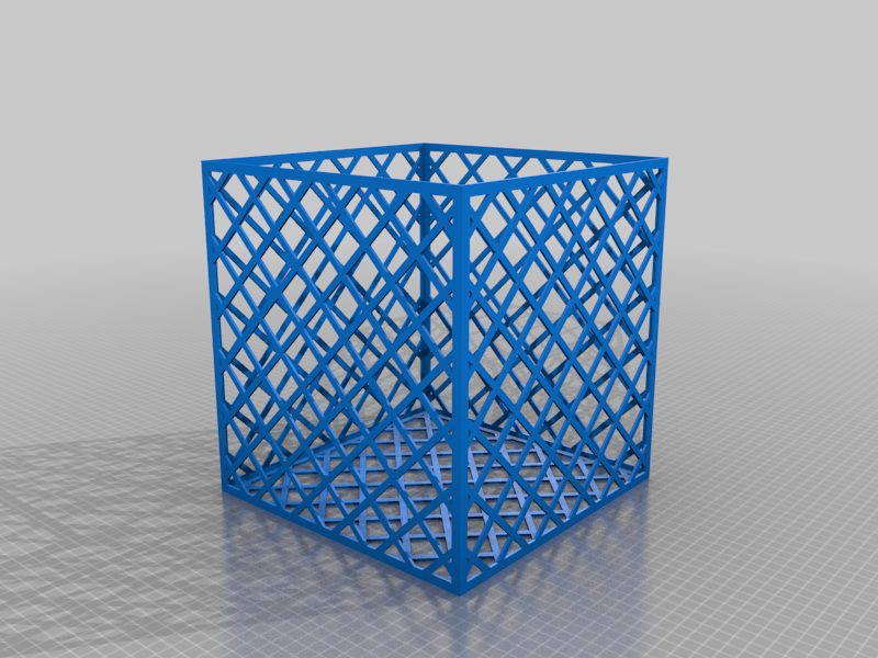 Free 3D file AnkerM5 Maximum Build Volume Lattice Box 📦・3D print design ...