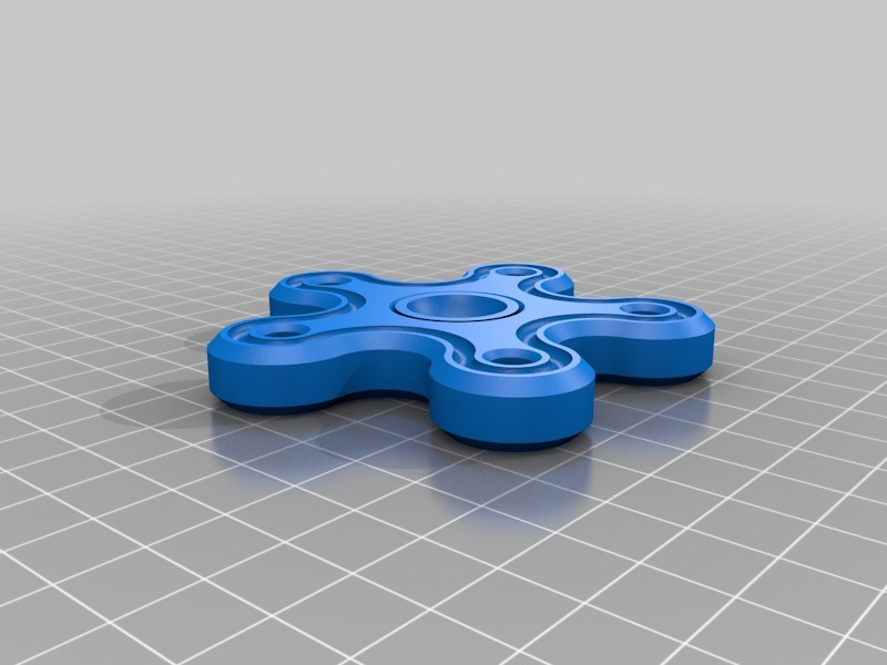 Free 3D file Print-In-Place Spinner (3 sizes)・3D printing template to ...