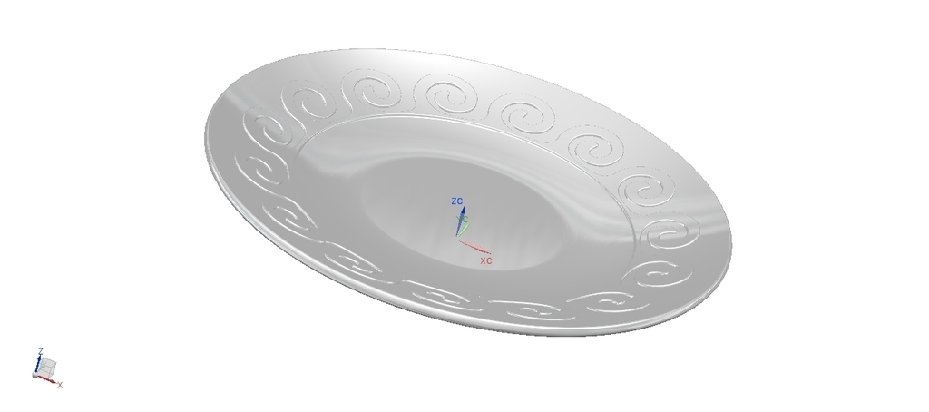 Free 3D file small custom plate・3D print design to download・Cults