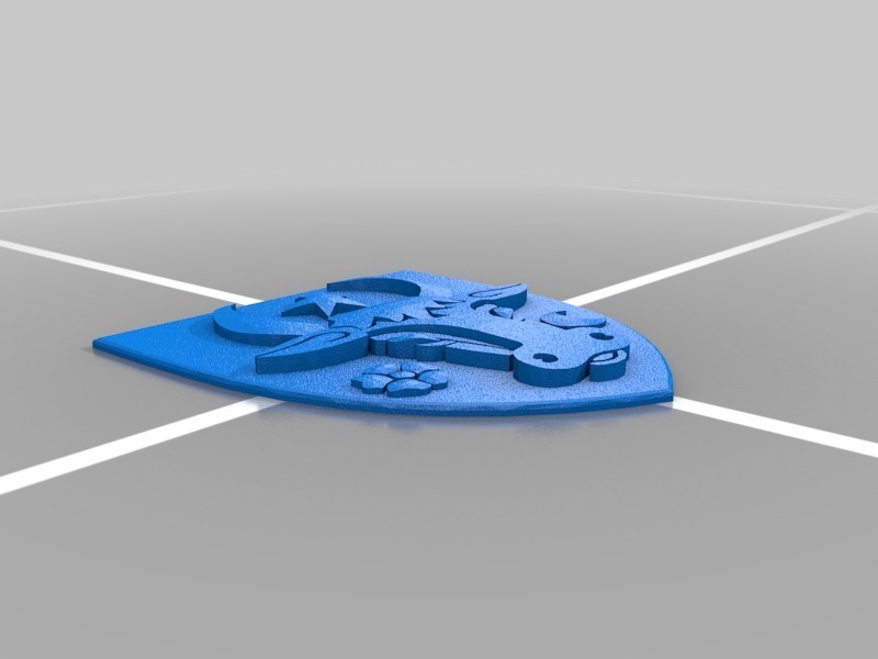 Free 3D file region emblem・3D print design to download・Cults