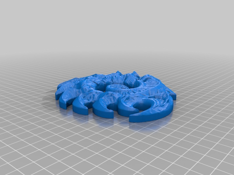 Free 3D file zerg wall symbol・3D printing design to download・Cults