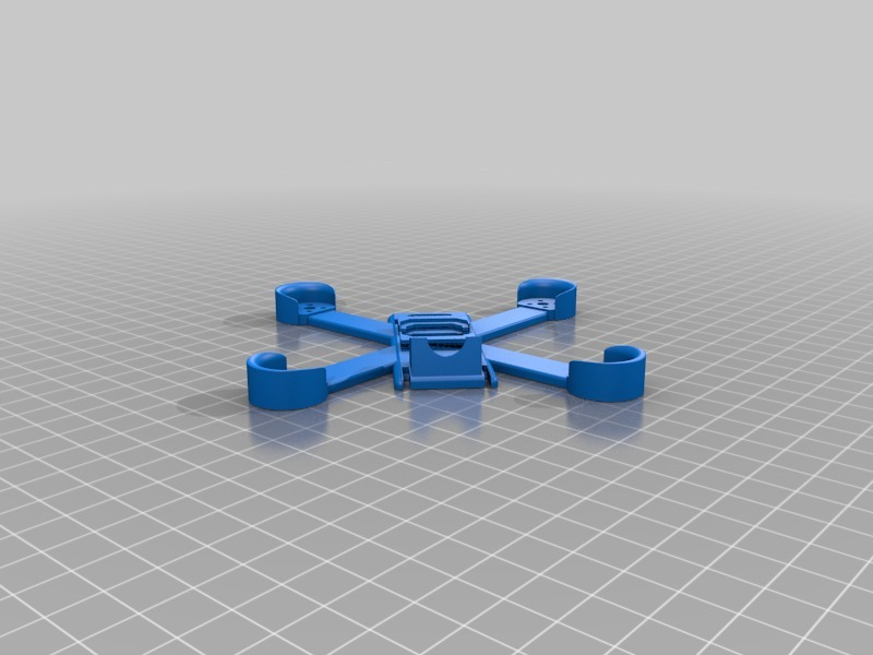 Free 3D file 3d printed micro fpv brushless quadcopter for 1103 or 0806 ...