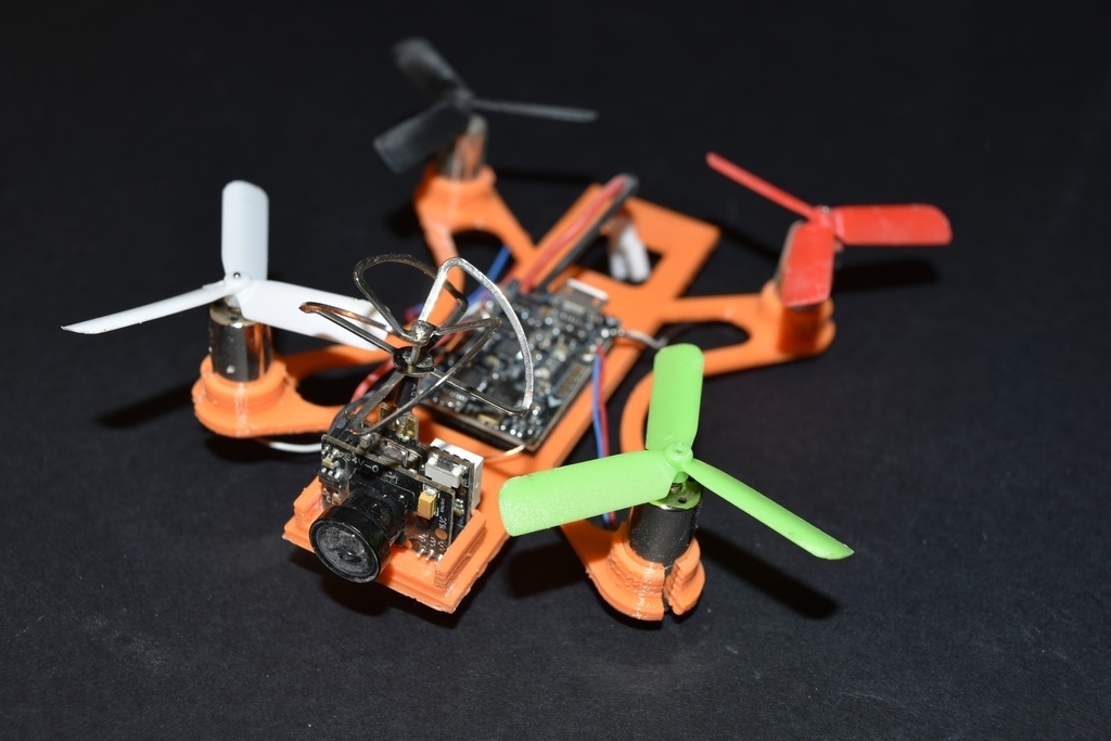 Free 3D file Micro FPV Racer 8520 brushed motors・3D print object to ...