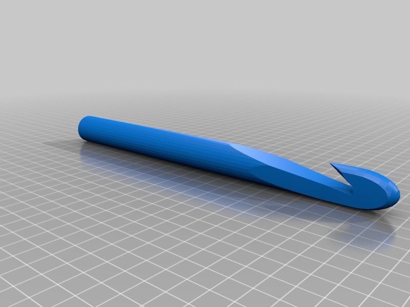 Free 3D file S Hook 19mm Customized Parametric Crochet Hook 🪝・3D ...