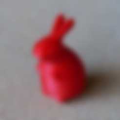 Download free STL file standing rabbit • 3D printer object ・ Cults