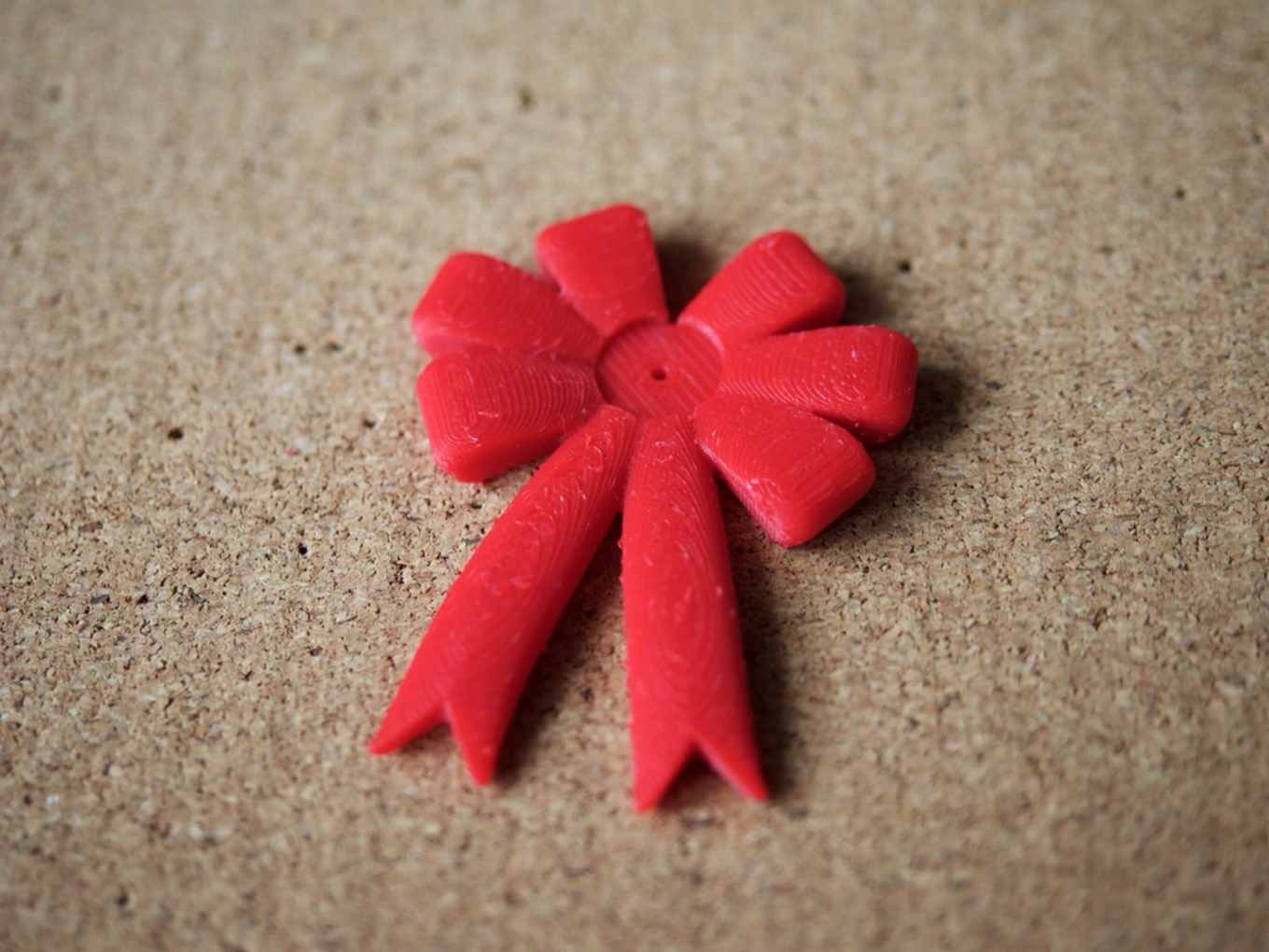 Free STL file wreath & ribbon - push pin 🎀・3D printable model to ...