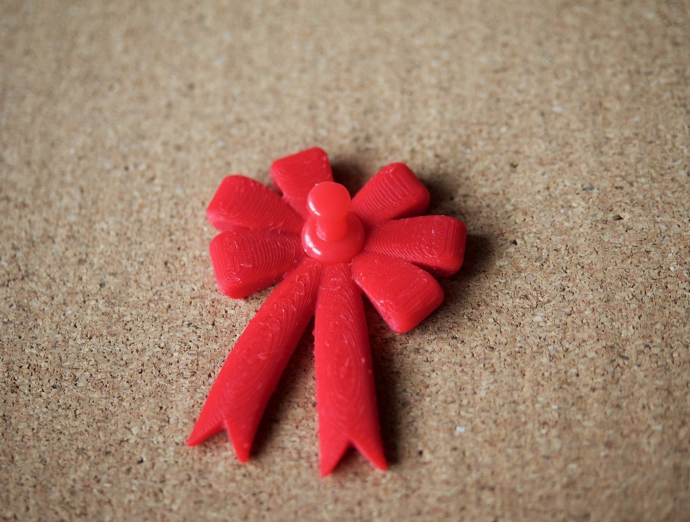 Free STL file wreath & ribbon - push pin 🎀・3D printable model to ...