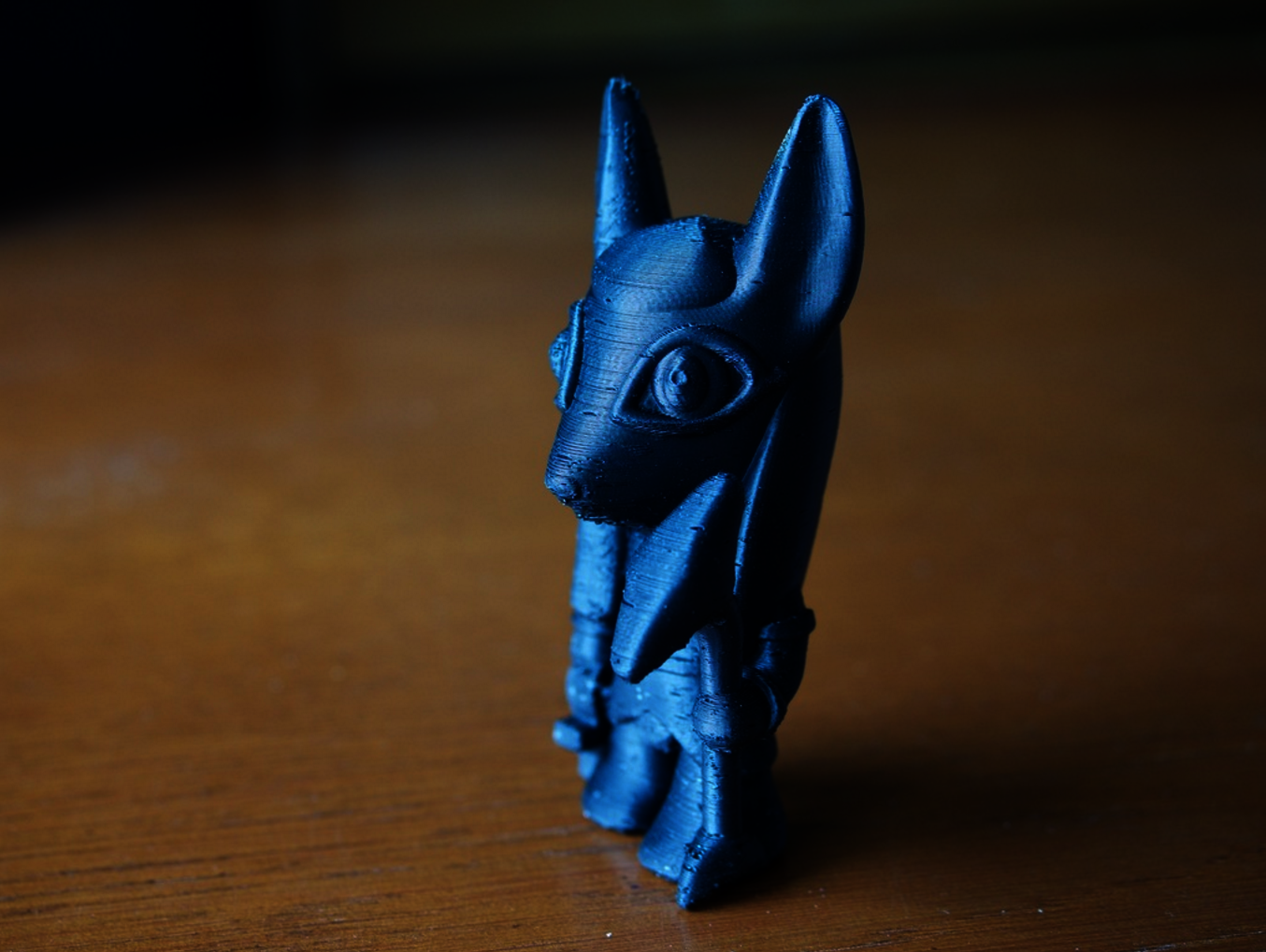Free STL file standing anubis・3D printable object to download・Cults