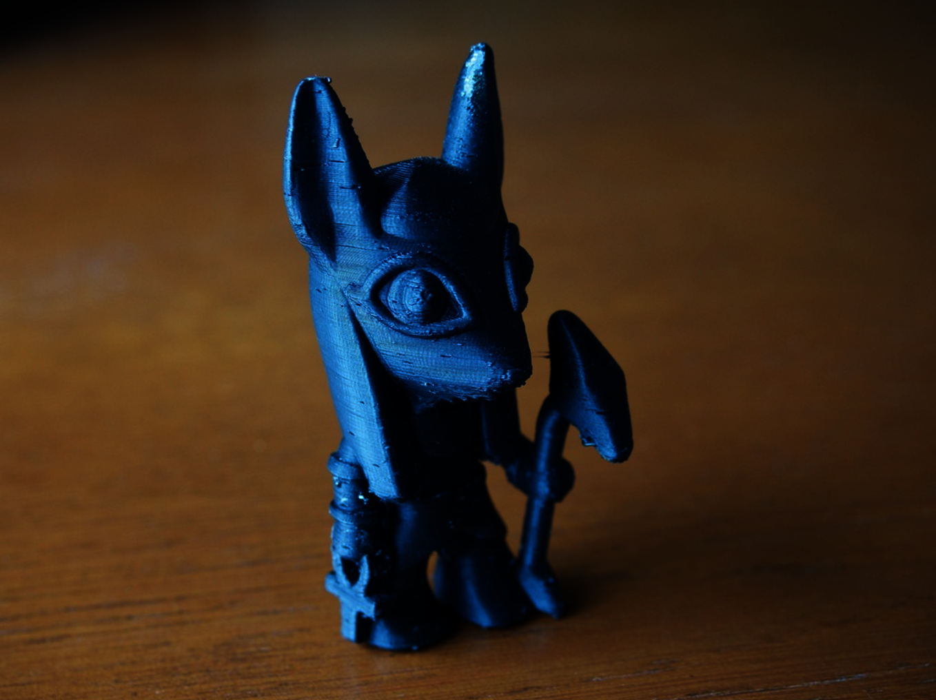 Free STL file standing anubis・3D printable object to download・Cults