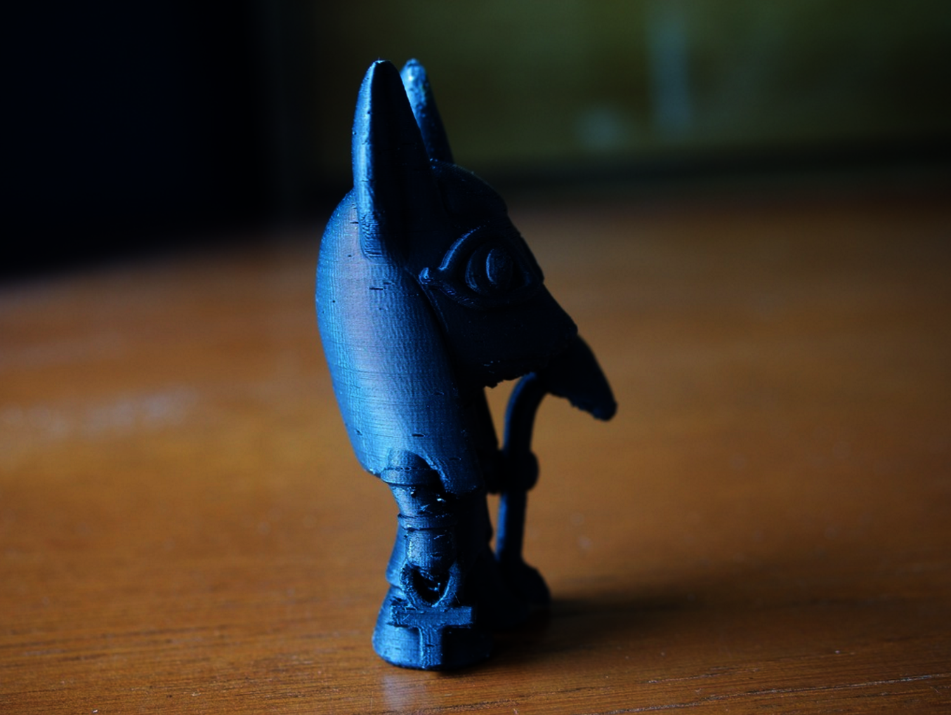 Free STL file standing anubis・3D printable object to download・Cults