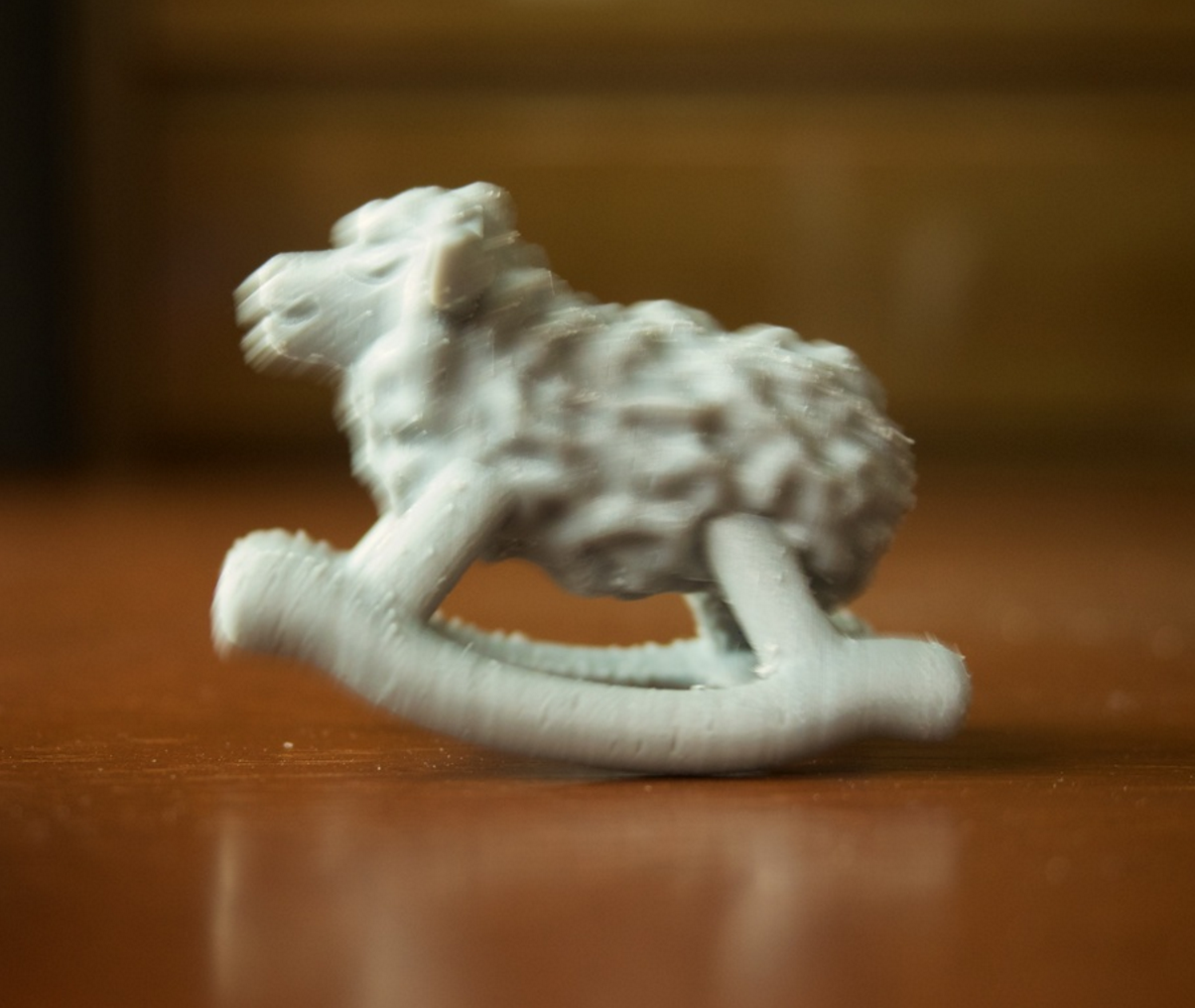 Free STL file rocking sheep・3D printable model to download・Cults