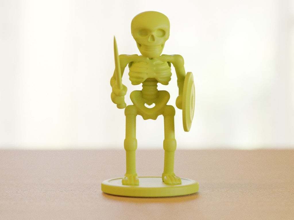 Free STL file skeleton soldier standing・3D printer model to download・Cults