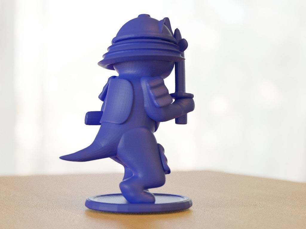 Free STL file samurai cat・3D printing design to download・Cults