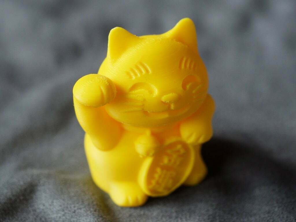 Free STL file maneki-neko -money cat- 💰・Design to download and 3D print ...