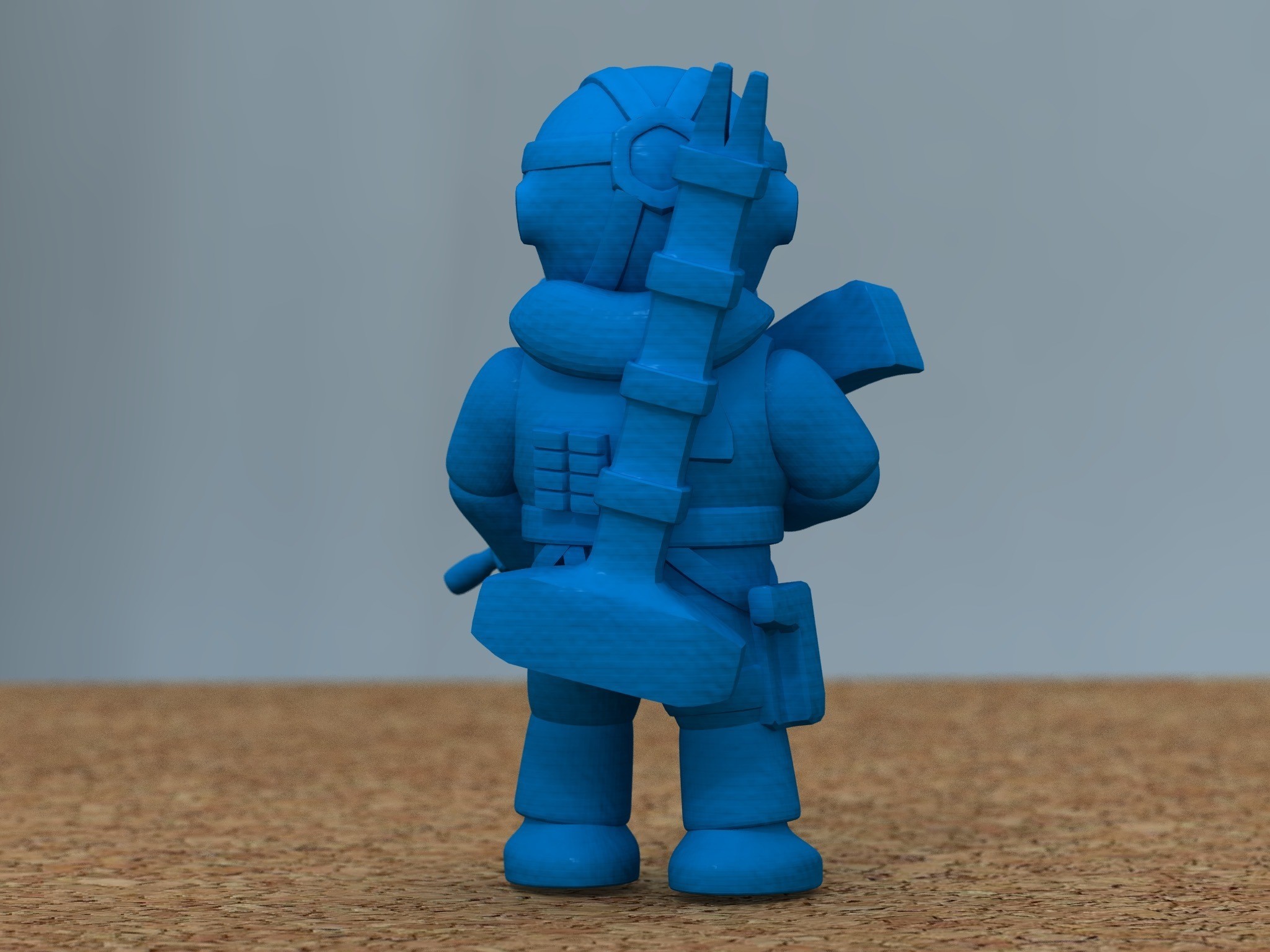 Free STL file soldier with rifle [FREE]・3D printing design to download ...
