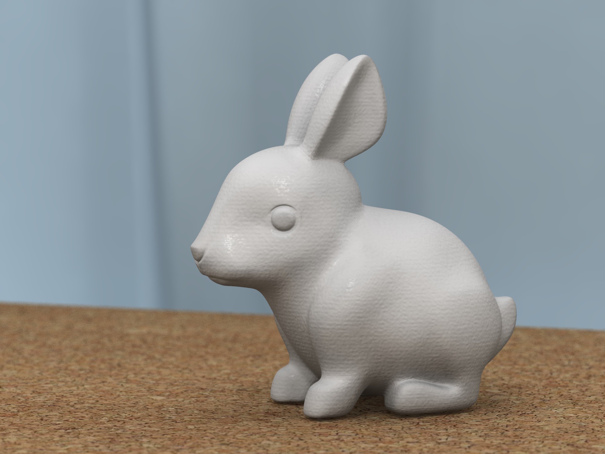 Free STL file rabbit [FREE] 🐇・3D printable model to download・Cults