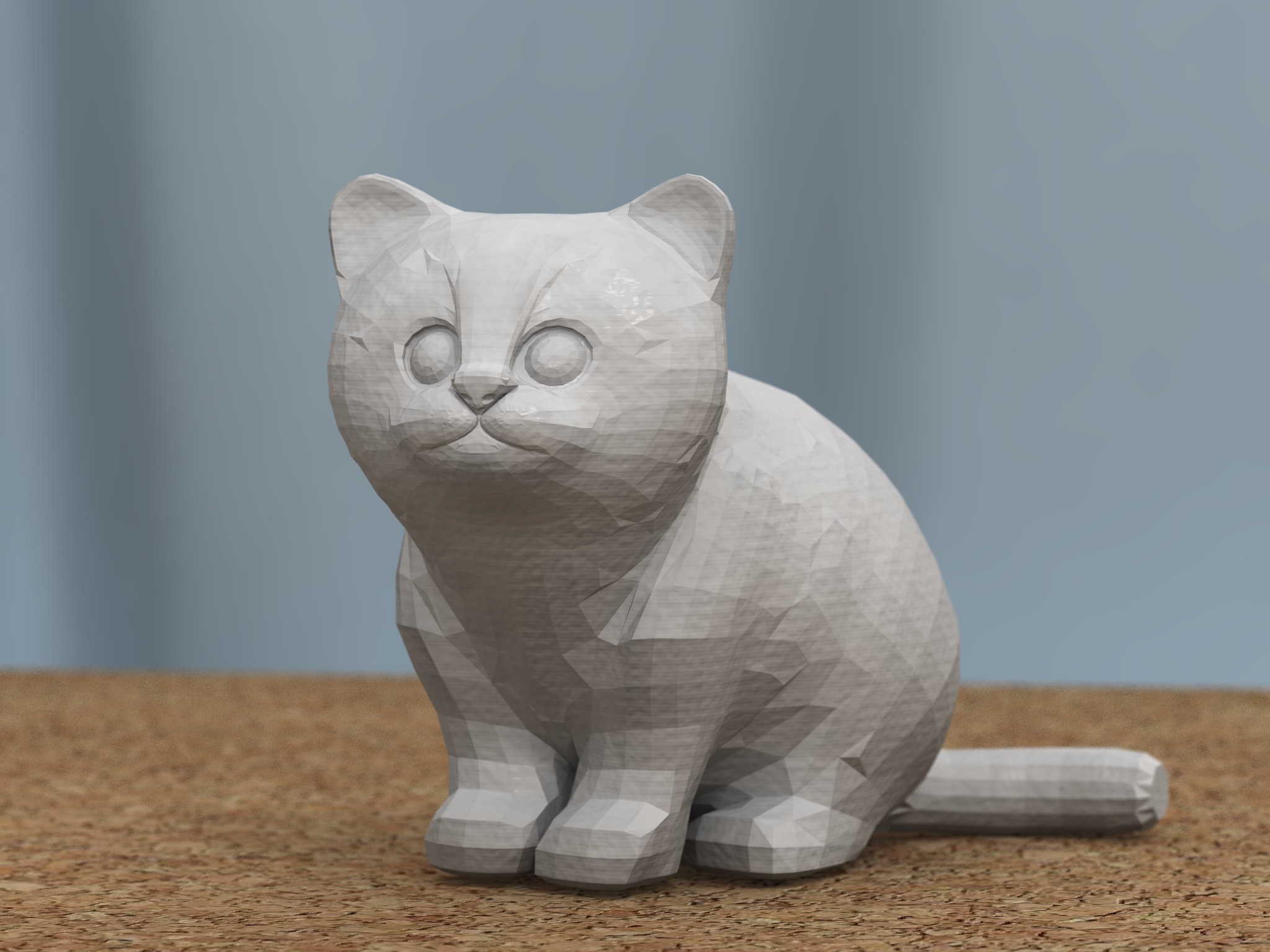 Free STL file sitting kitten [FREE] 🆓・3D printer model to download・Cults