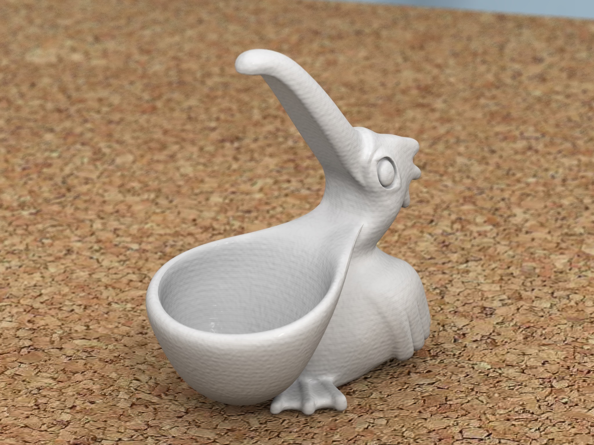 Fichier STL gratuit Pélican à bec large 🎲・Design pour impression 3D à ...