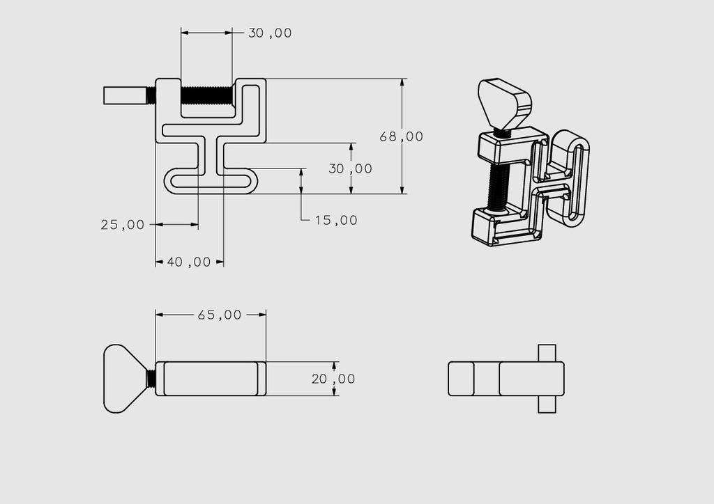 Free 3D file G Clamp hook・Design to download and 3D print・Cults