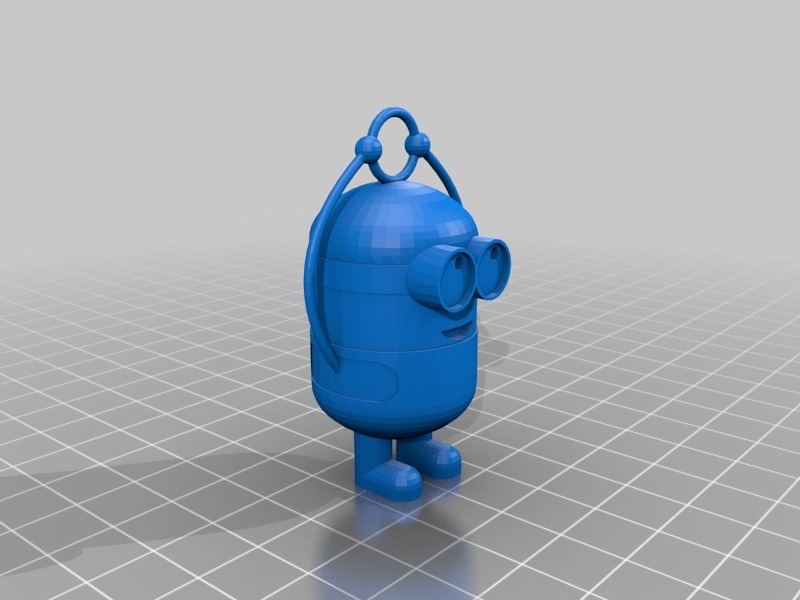 Free 3D file Minion Key Ring・3D printable design to download・Cults