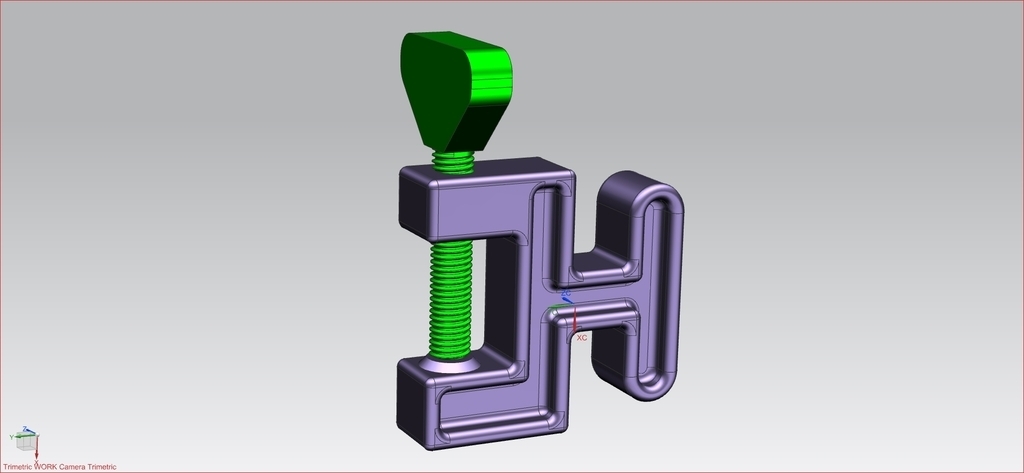 Free 3D file G Clamp hook・Design to download and 3D print・Cults