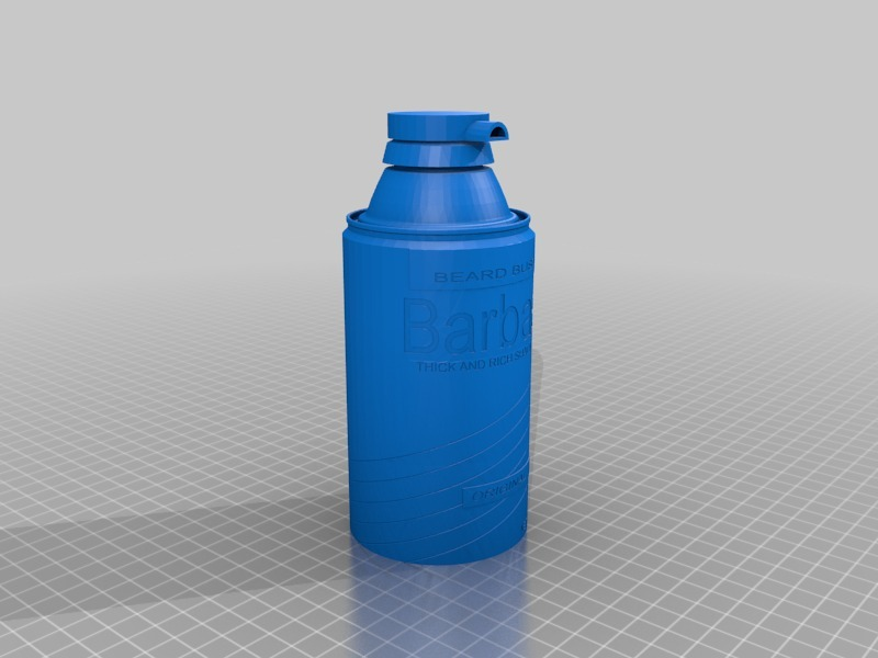 Free 3D file Jurassic Park Barbasol Can 🥫・3D printable object to ...