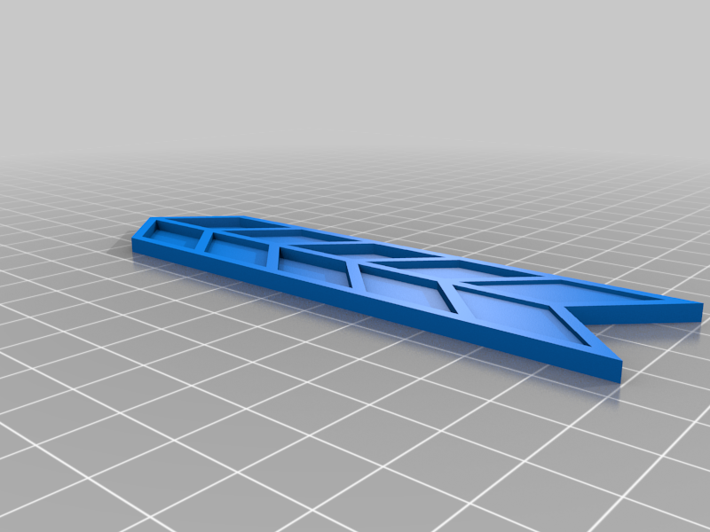 Free STL file Layered Arrow Bookmark・3D printable design to download・Cults