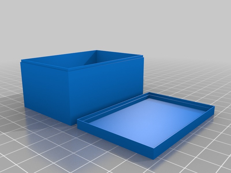 Free 3D file Box Lid 65Lx45Wx30H (1.75 Walls)・3D printer model to ...