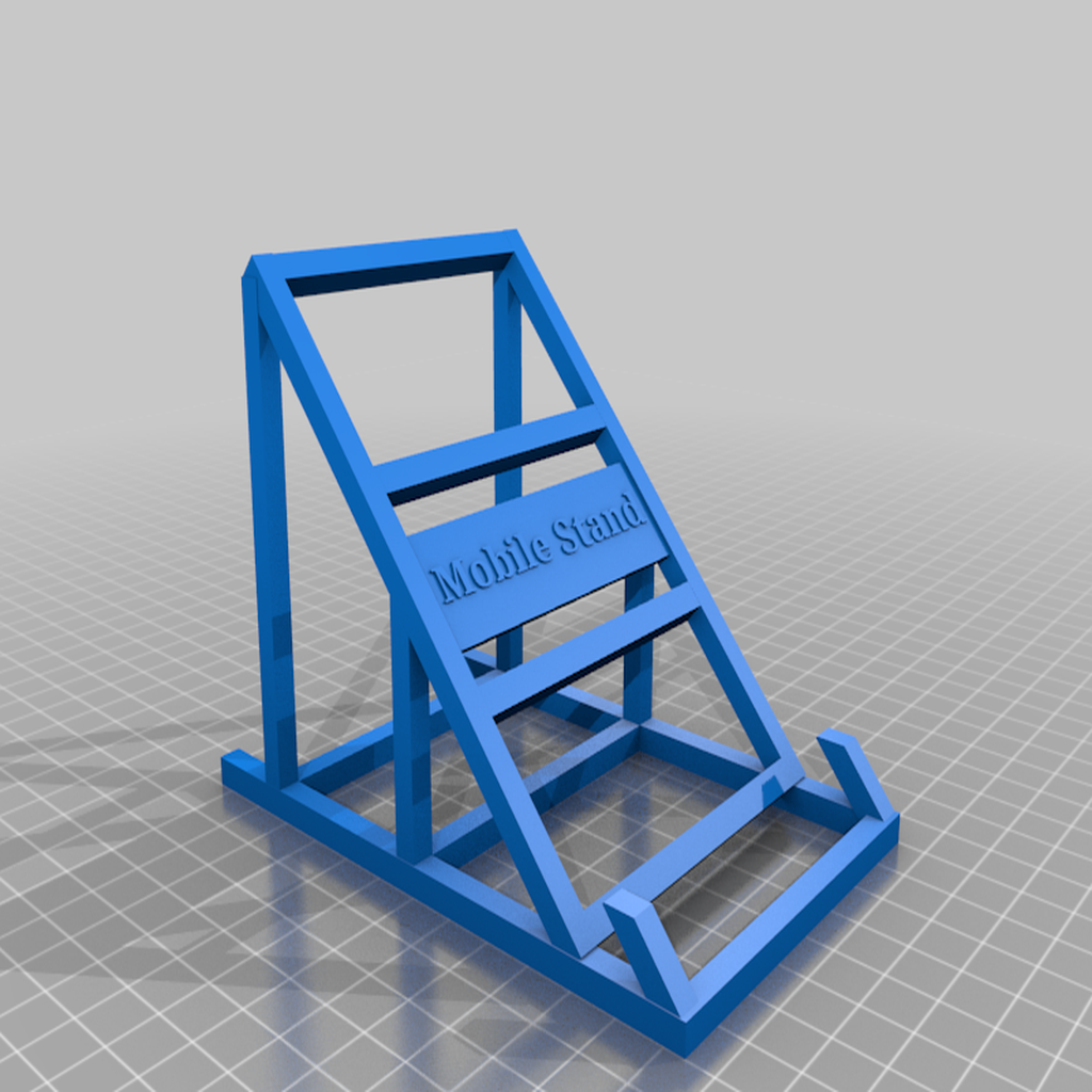 Free 3D file Minimal 5MM Rods Mobile Phone Stand・3D printing design to ...