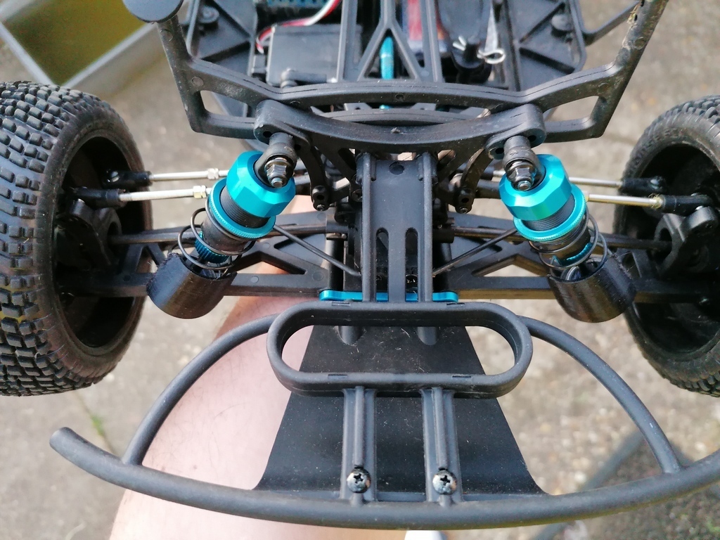 Free 3D file ZD Racing Thunder / LRP Blast Front shock shield・3D ...