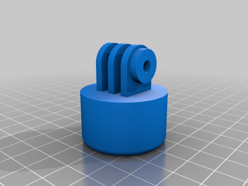 Free 3D file Folding Tripod with Threaded Gopro Mount・3D printer design ...