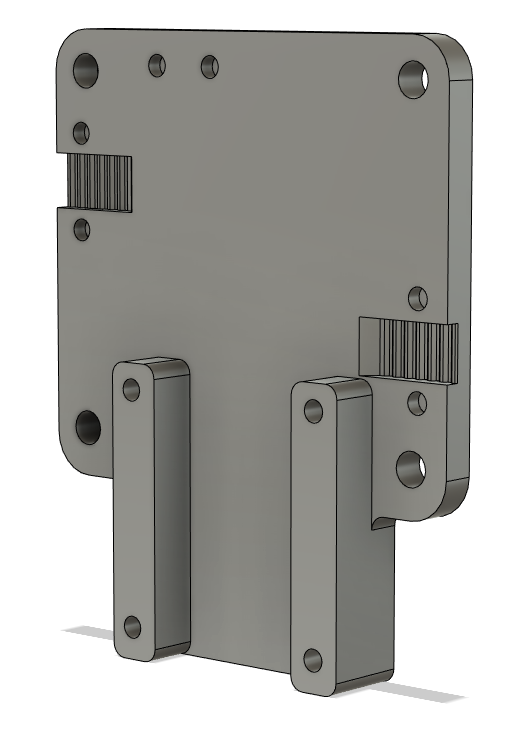 Free 3D file D-Bot Linear Rail Upgrade Hemera Mount・3D printing design ...