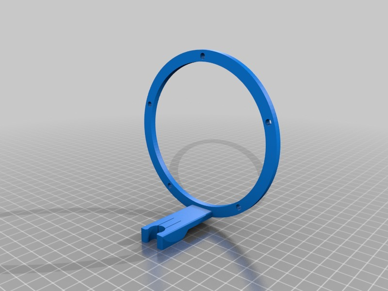 Free 3D file Blue Snowball Pop-Filter・Object to download and to 3D ...