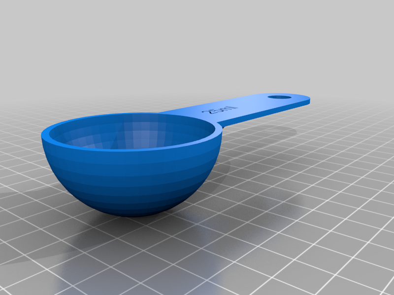 Free 3D file 25ml spoon 🥄・3D printer model to download・Cults