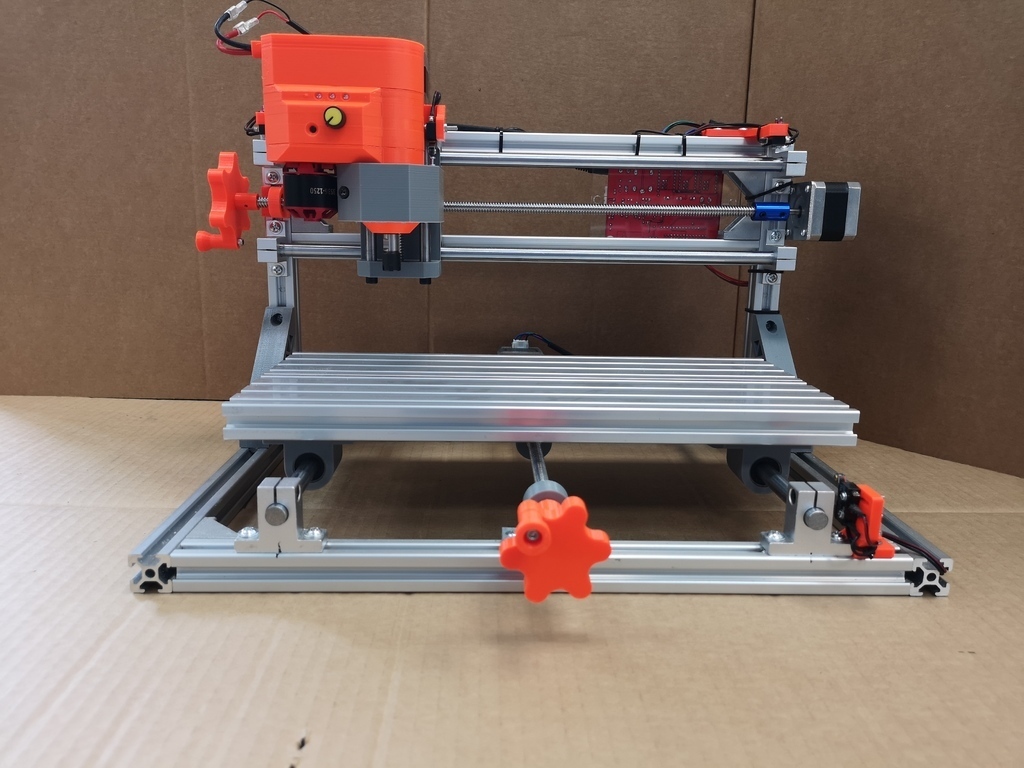 Free 3D file CNC 3018 upgrade with BLDC motor spindle with ER8 spring ...