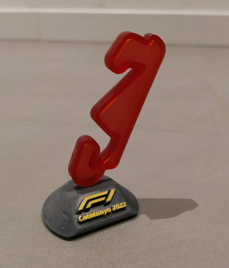 Free STL file Catalunya Circuit Trophy・3D printer model to download・Cults