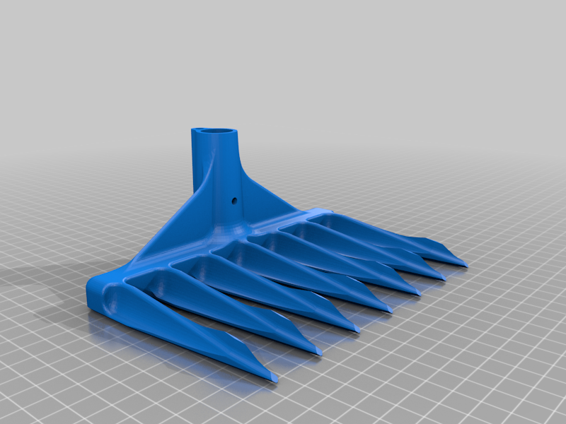 Descargar archivo 3D gratis Rastrillo y mango・Modelo para la impresora 3D・Cults