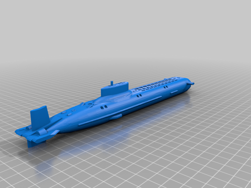 Free 3D file Typhoon submarine・3D printer model to download・Cults