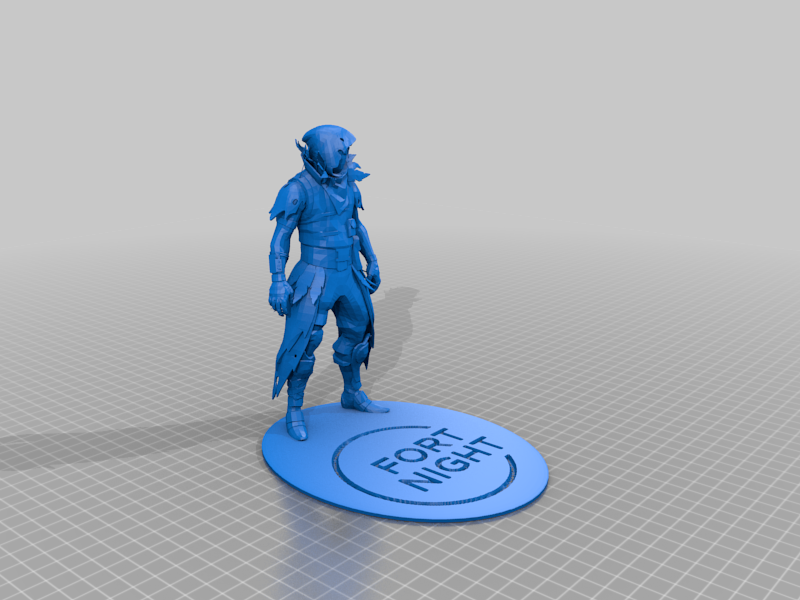 Free 3D file Raven fortnight・Design to download and 3D print・Cults