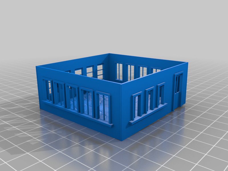 Free 3D file Signal box with train・3D printer design to download・Cults
