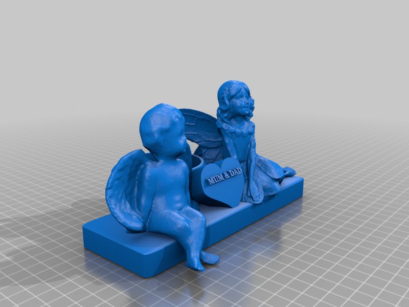 Free 3D file Mum and dad memorial・3D printer design to download・Cults