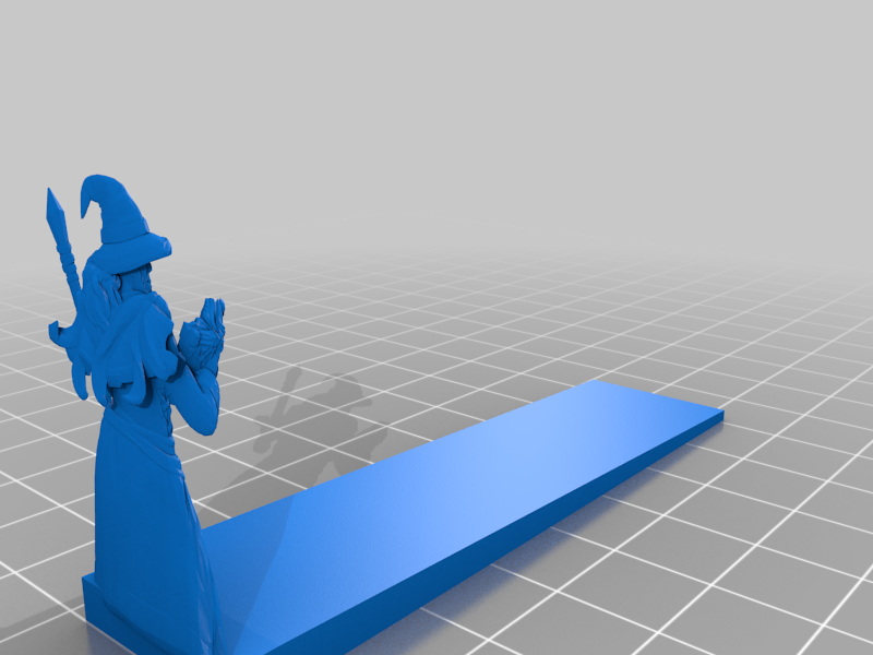 Free 3D file Book marker wizard・3D printing design to download・Cults