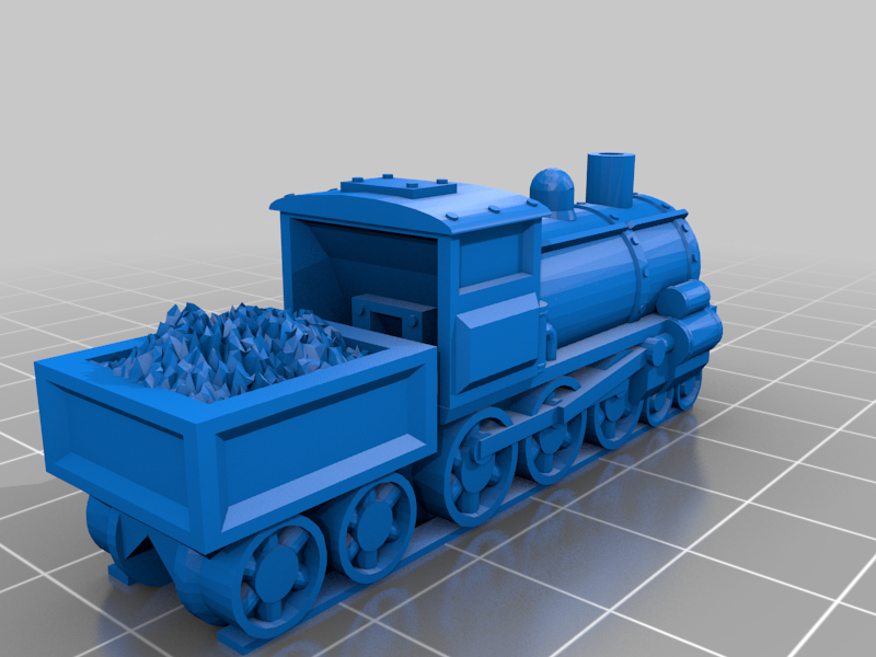 Free 3D file Signal box with train・3D printer design to download・Cults